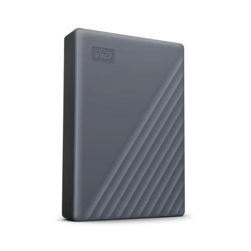 Ổ cứng di động WD My Passport Silicon 2.5" 5TB Grey, Model: WDBRMD0050BGY-WESN