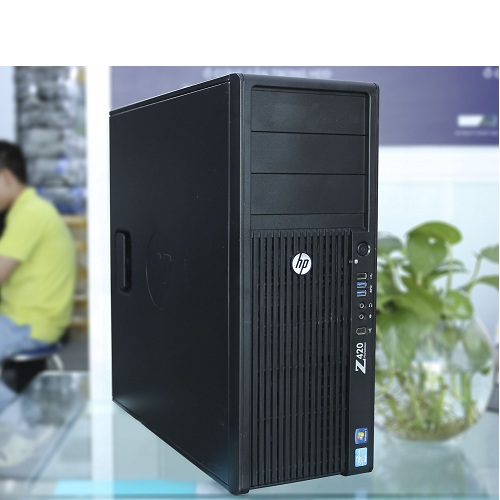 Máy tính HP Z420 workstation cpu 4 core VGA 4GB Quadro K2200